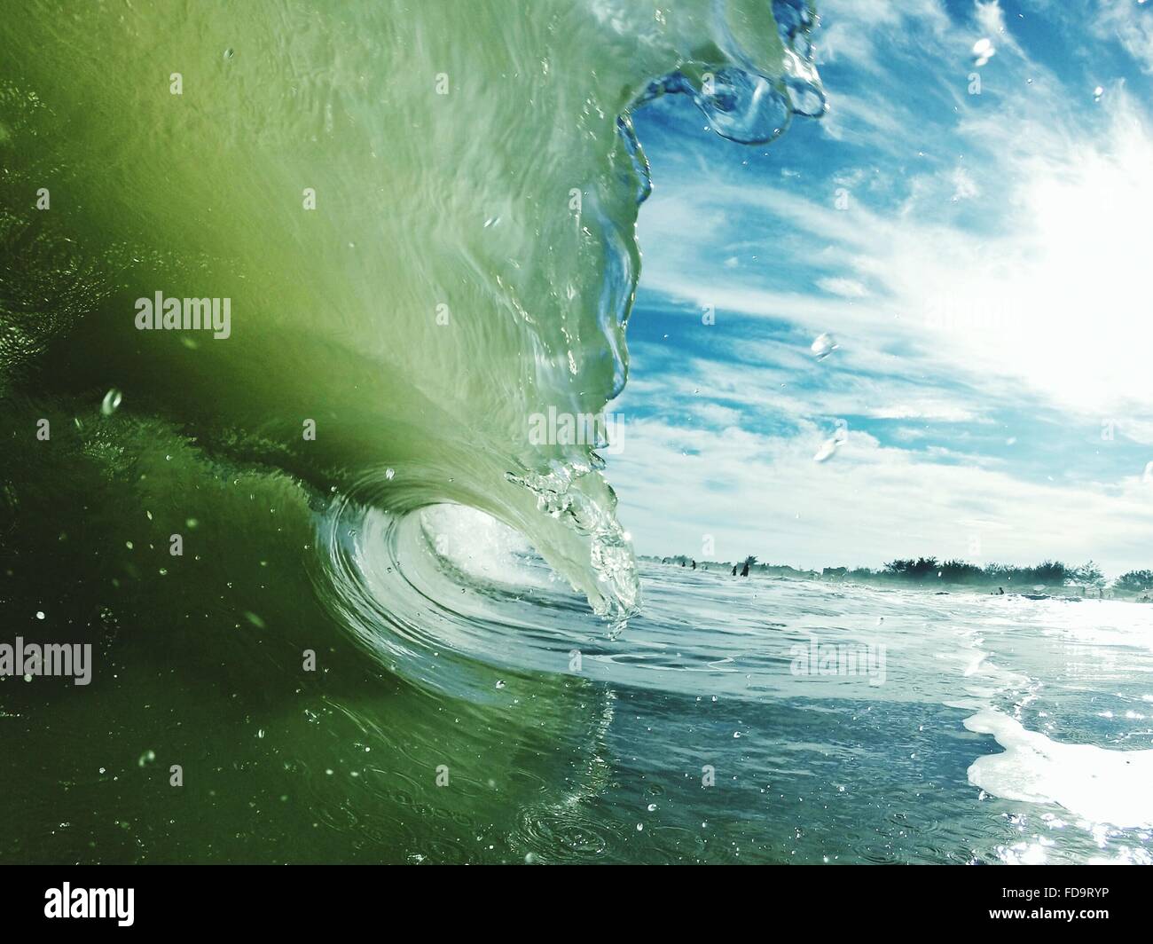 Inside wave hi-res stock photography and images - Alamy