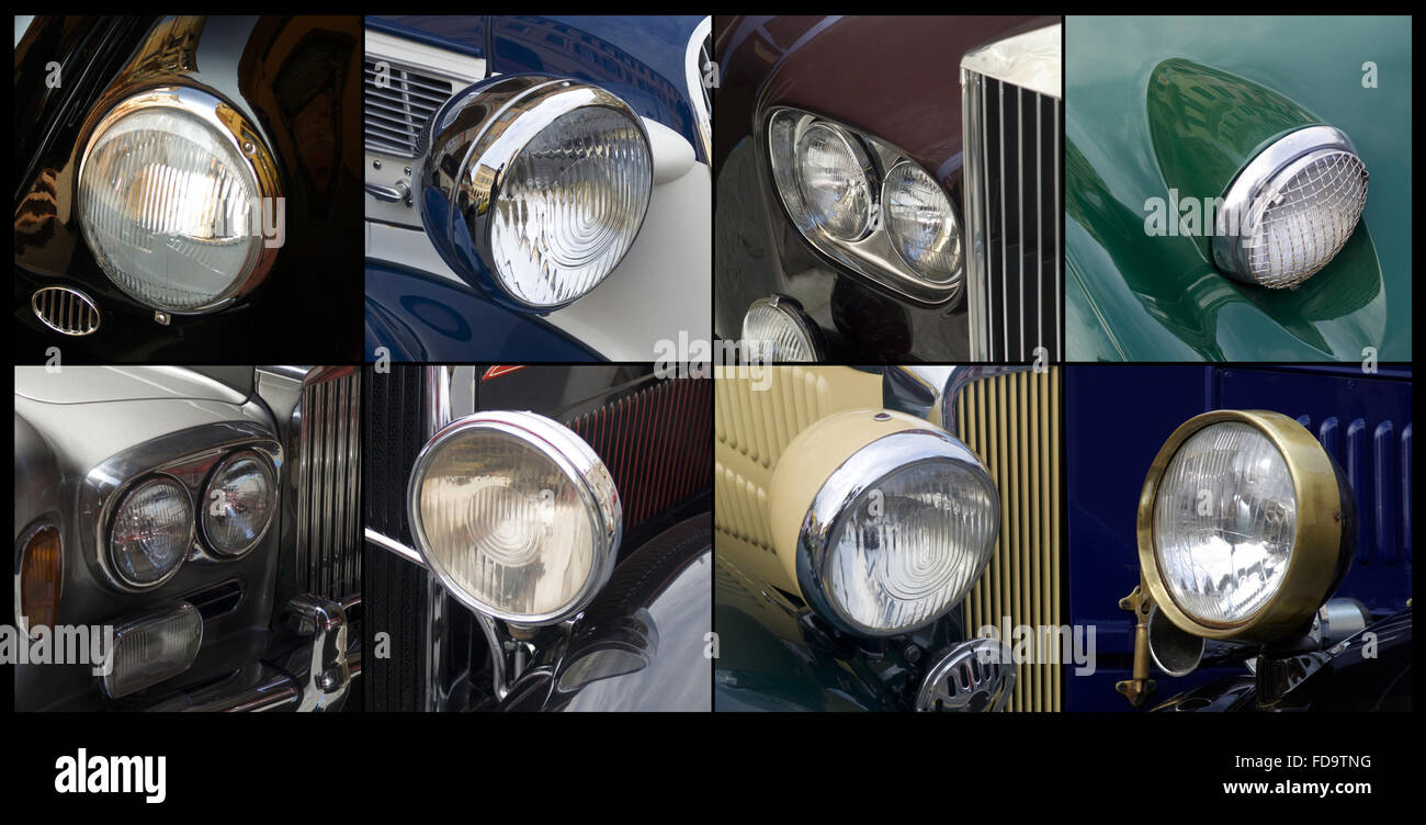 Oldtimer headlights hi-res stock photography and images - Alamy