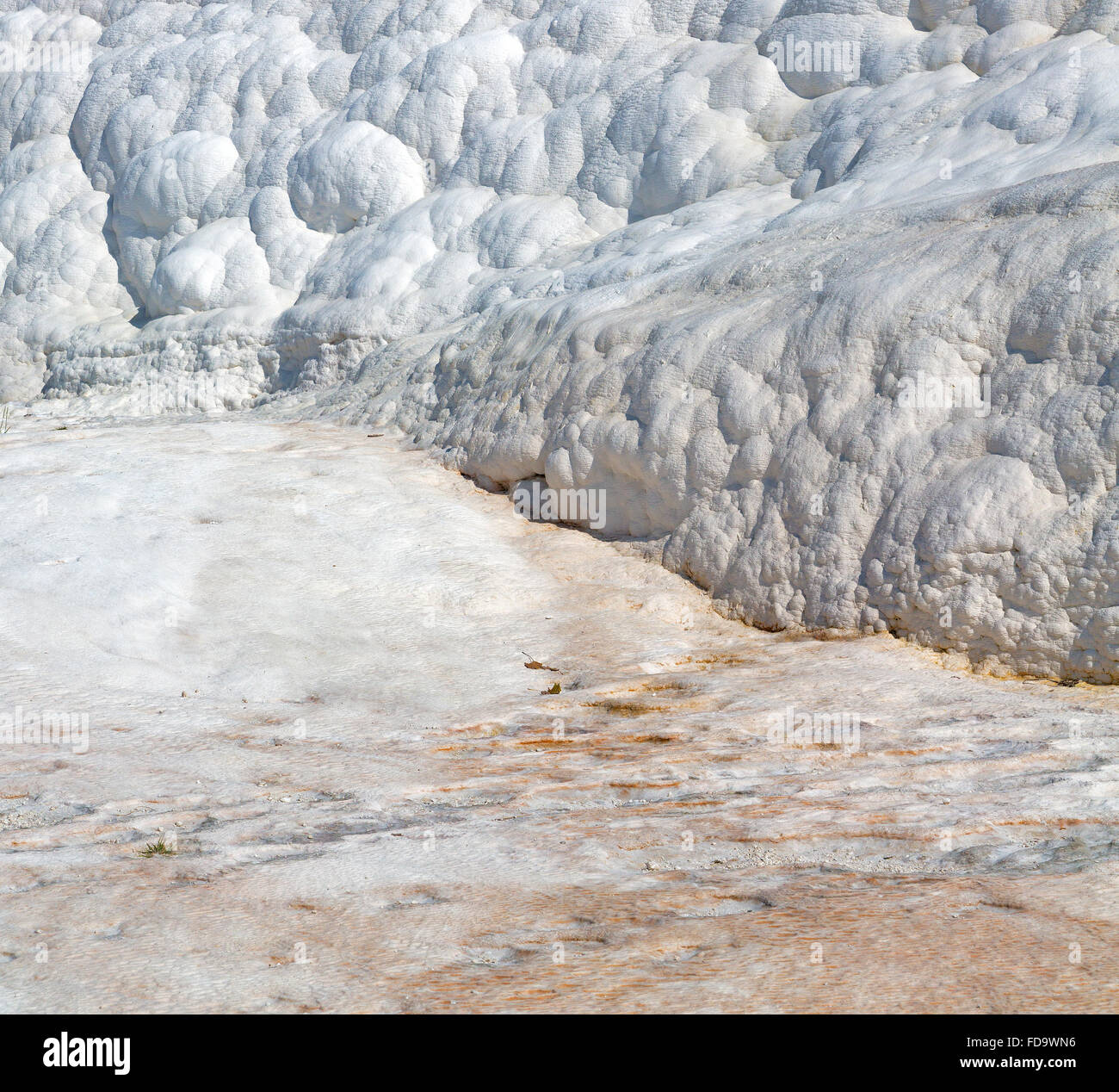 unique abstract in pamukkale turkey asia the old calcium bath and ...