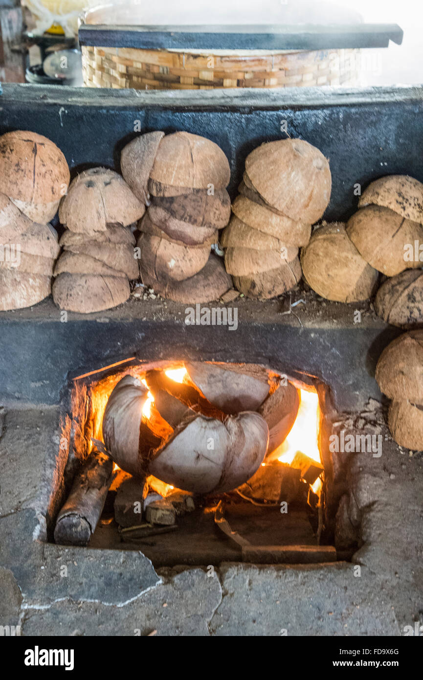 Manufacture coconut oil hi-res stock photography and images - Alamy