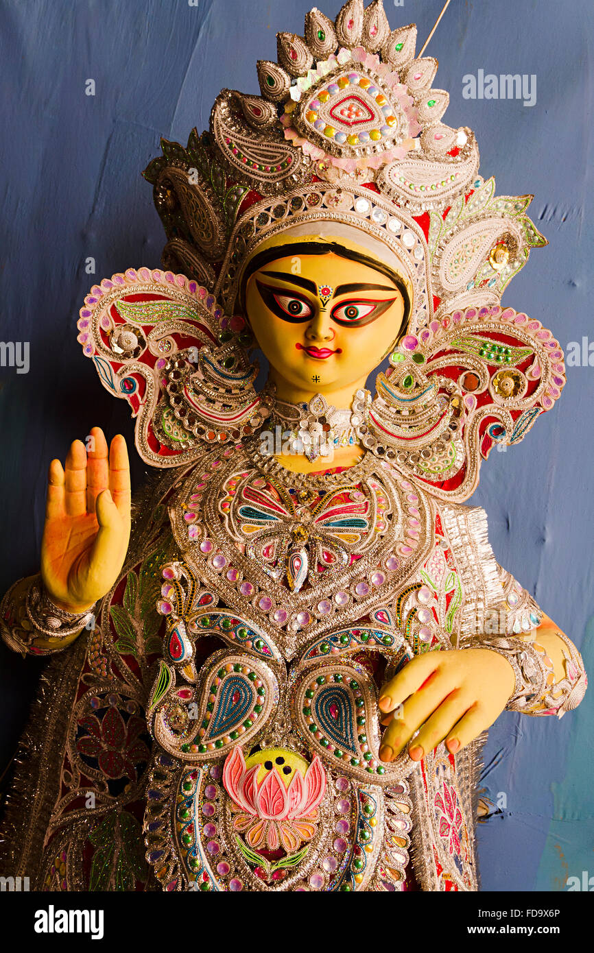 Durga Puja God Statues Nobody Stock Photo - Alamy