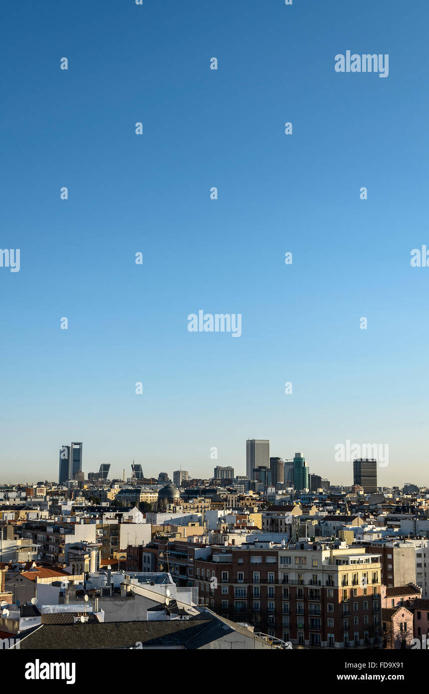 Landscape city madrid spain hi-res stock photography and images - Alamy