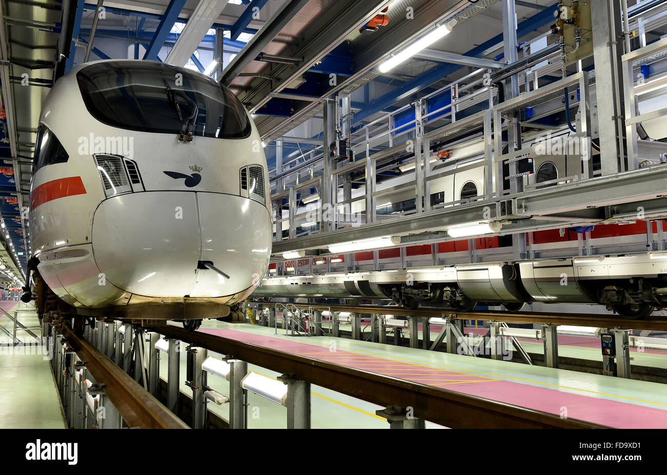 Berlin, Germay. 29th Jan, 2016. The German railway service Deutsche ...