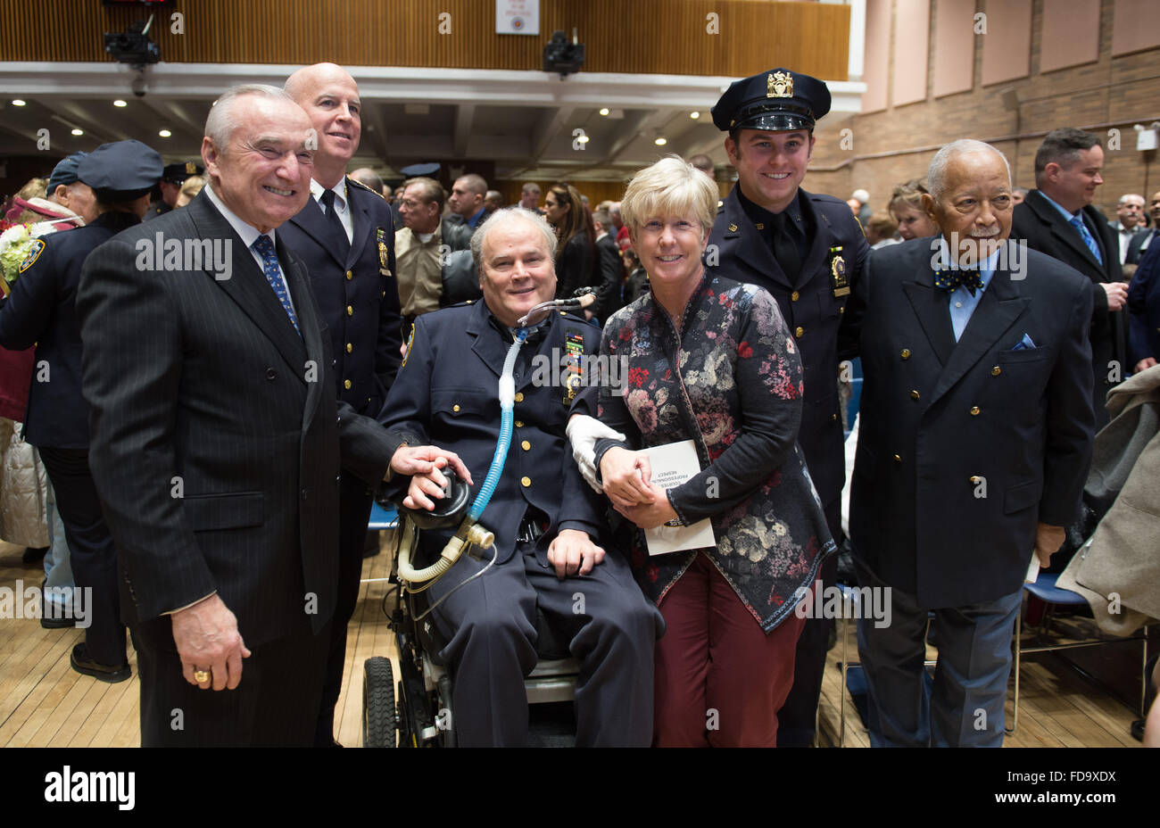 New York, NY, USA. 28th Jan, 2016. NYPD Commissioner WILLIAM BRATTON ...