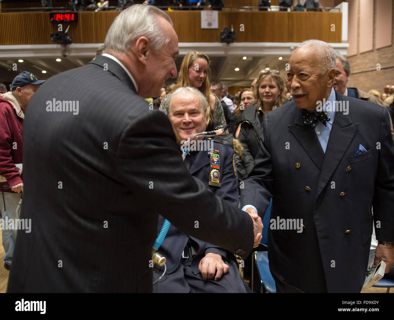 New York, NY, USA. 28th Jan, 2016. NYPD Detective STEVEN MCDONALD ...