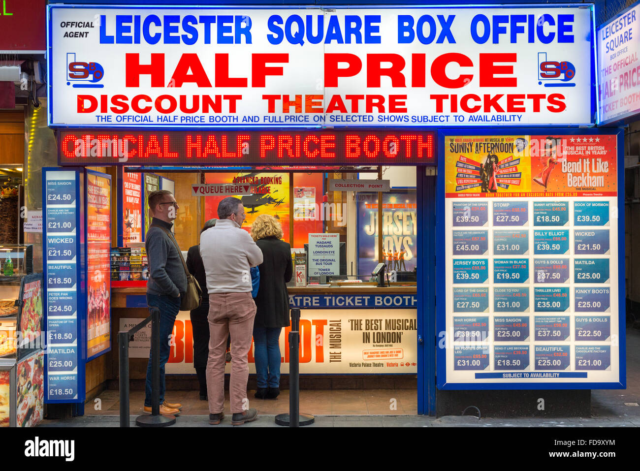 Theater ticket booth hi-res stock photography and images - Alamy