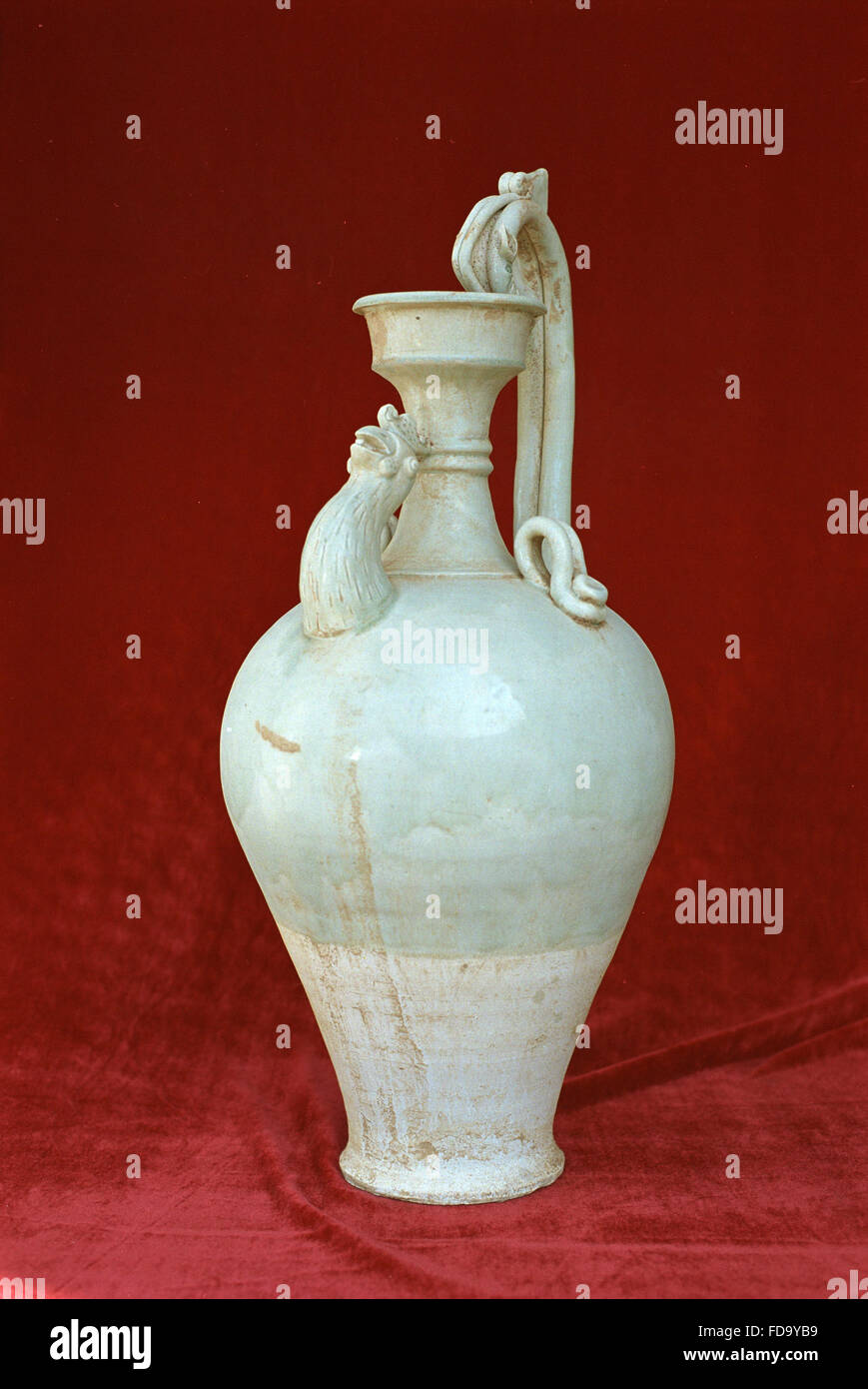 Tri-coloured Glazed Pottery of the Tang Dynasty Henan Province Stock ...