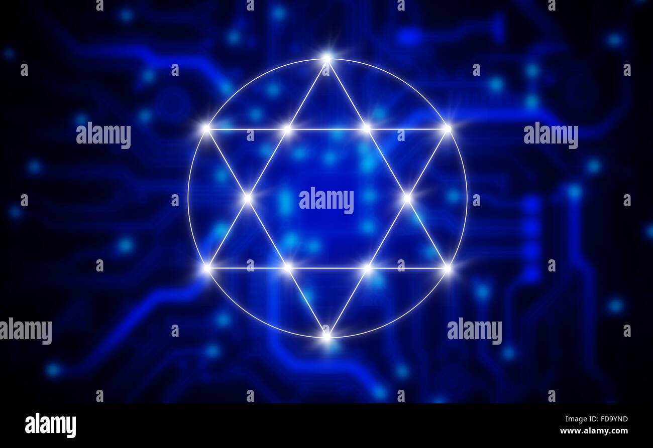 Pentagram symbol hi-res stock photography and images - Alamy