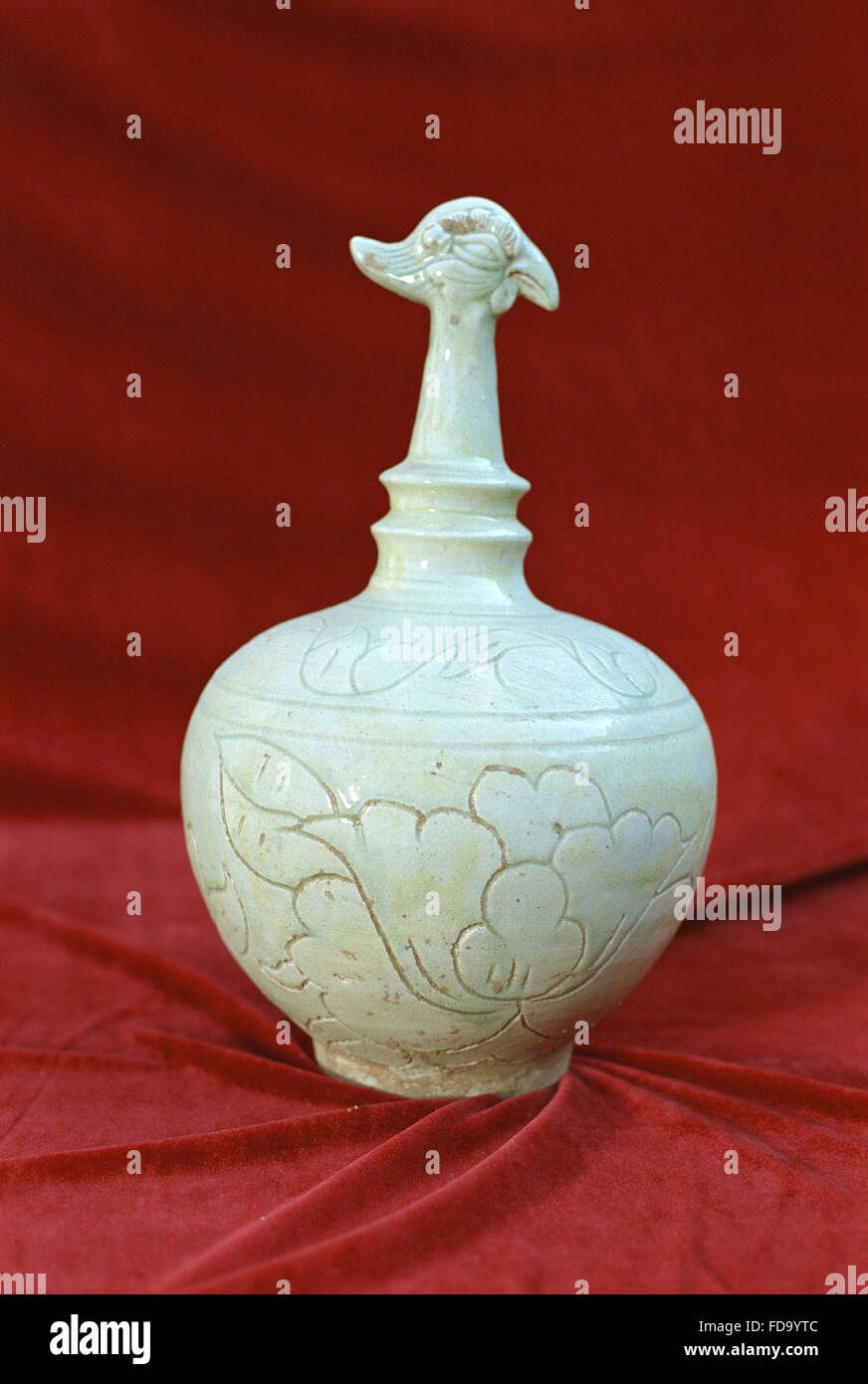 Tri-coloured Glazed Pottery of the Tang Dynasty Henan Province Stock ...