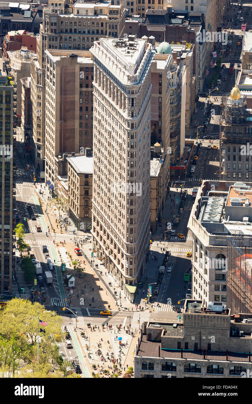 New York, Aerial View from Empire State Building Stock Photo - Alamy