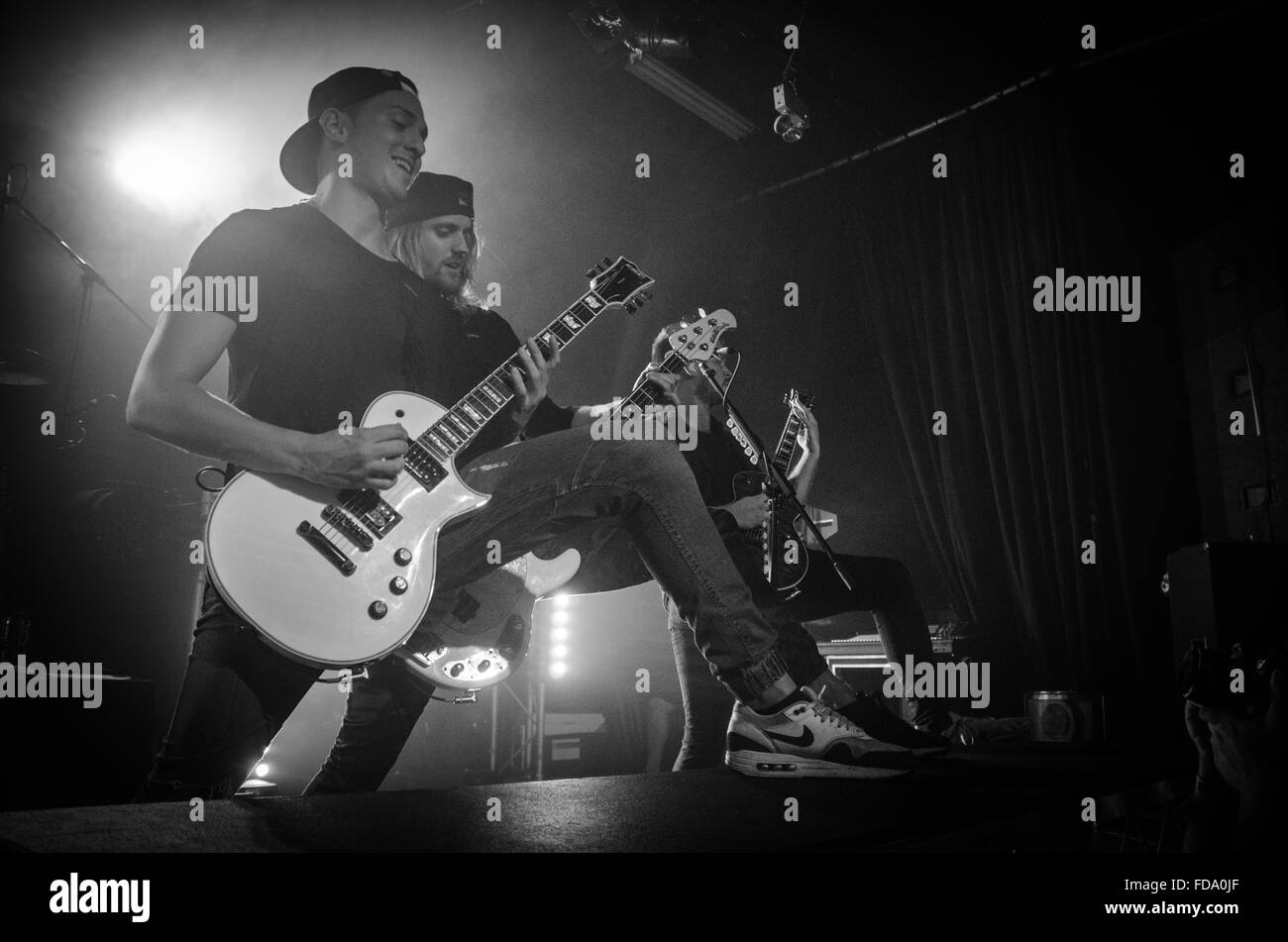 Sydney, Australia. 29th January 2016. Tonight Alive performing their ...