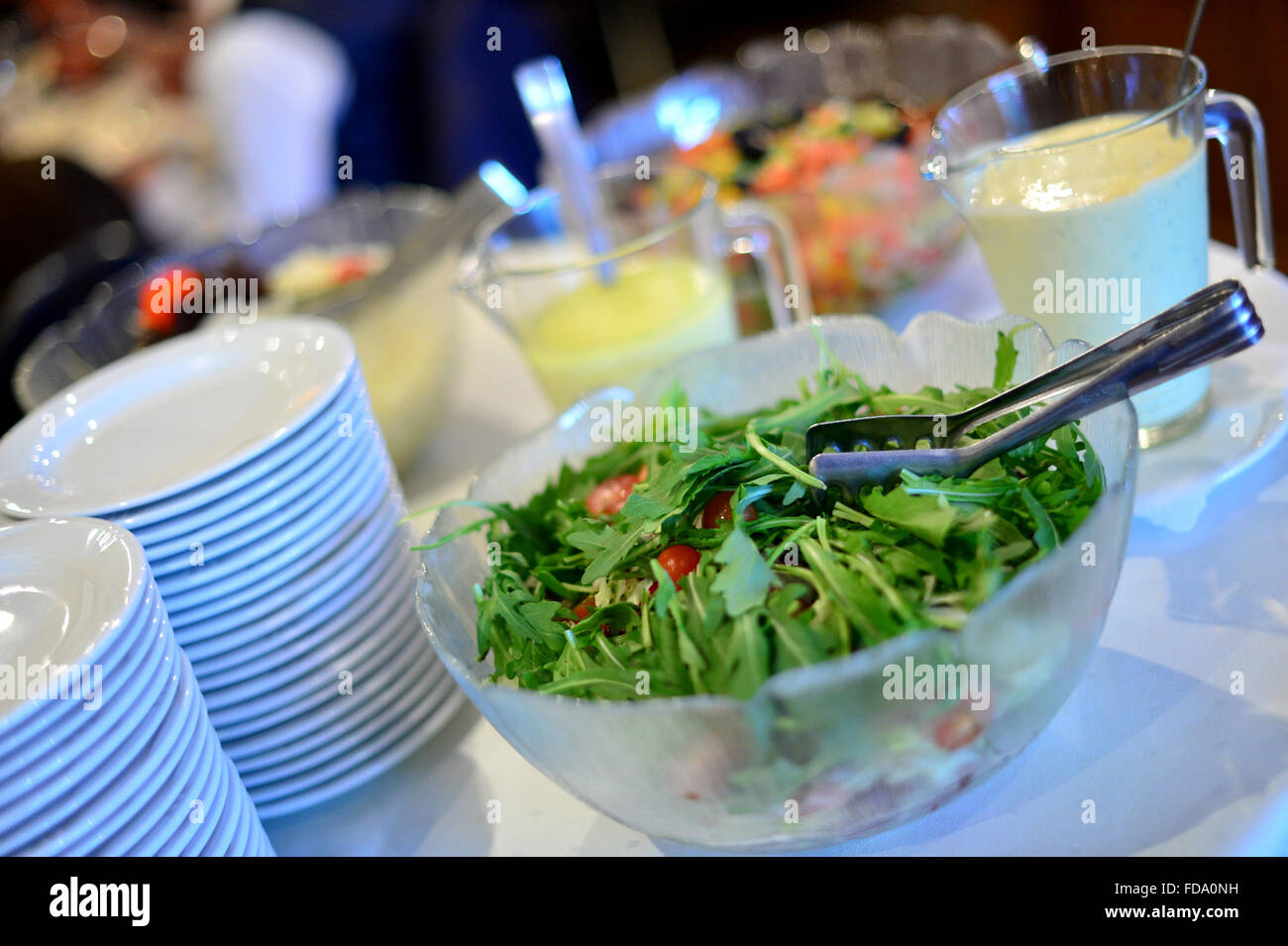 Oldenburg, Germany, Buffet Stock Photo - Alamy