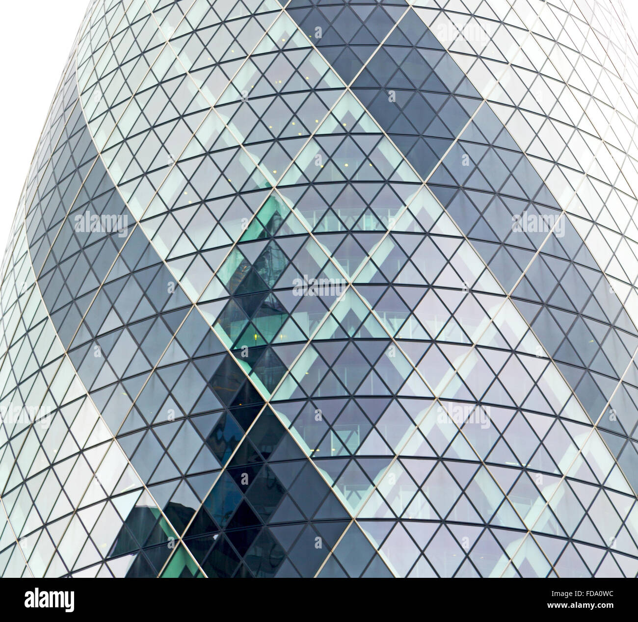 new building in london skyscraper financial district and window Stock ...