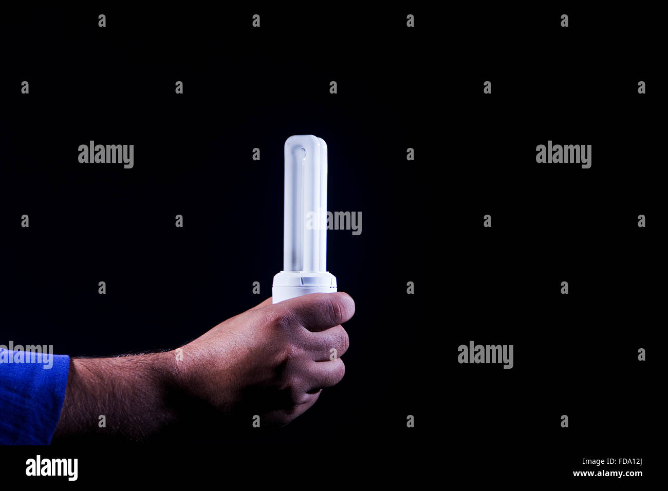 Black man hand lighting hi-res stock photography and images - Alamy
