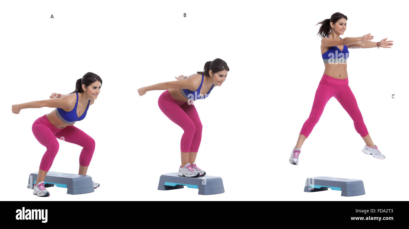 Side step exercise hi-res stock photography and images - Alamy