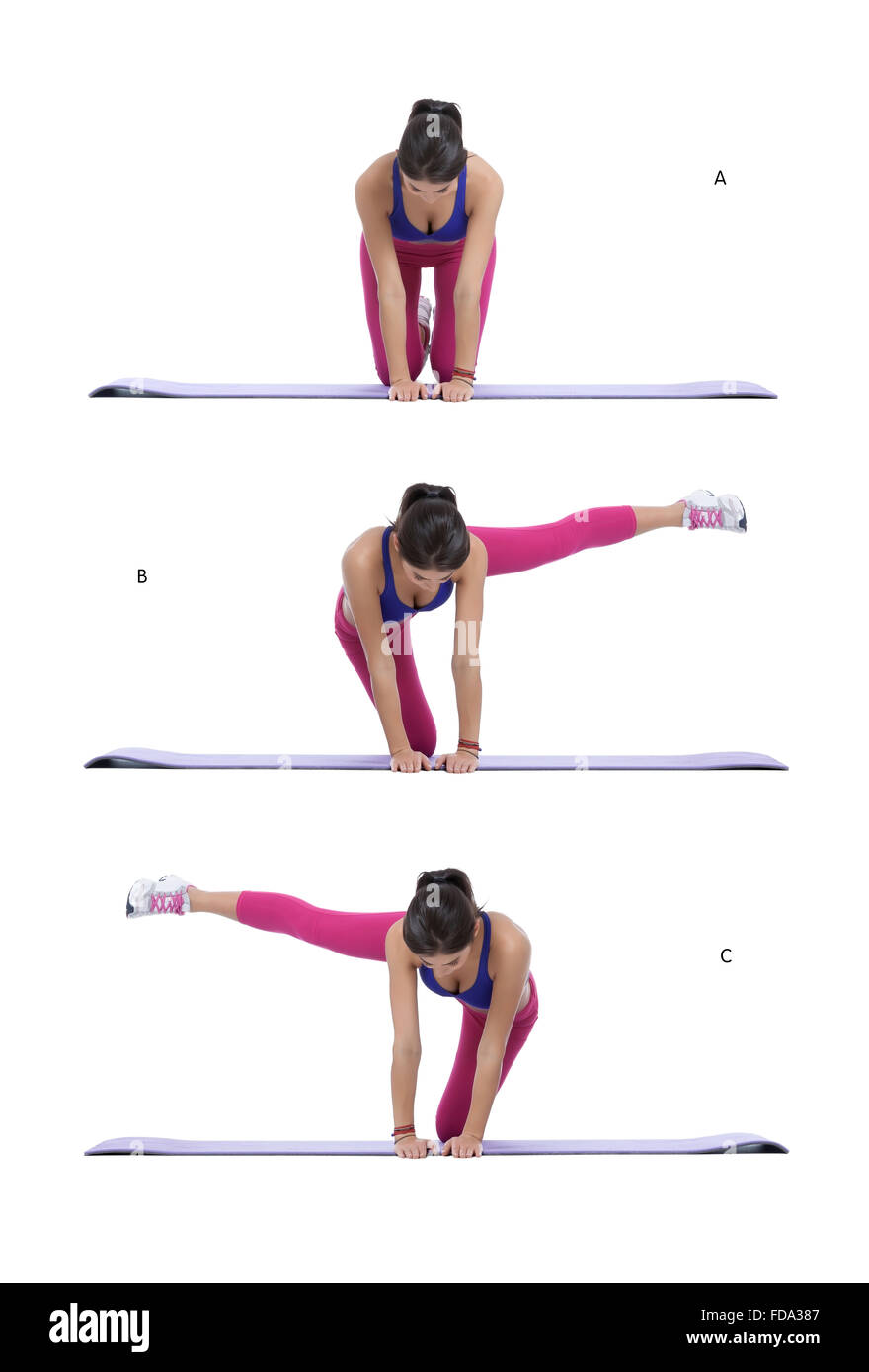 Step by step instructions: Start on your hands and knees with your ...
