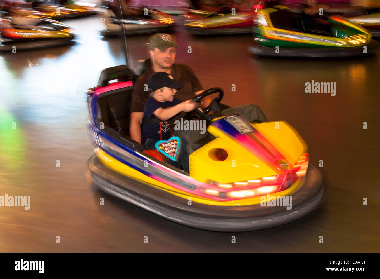 Bumper cars funfair germany north hi-res stock photography and images ...