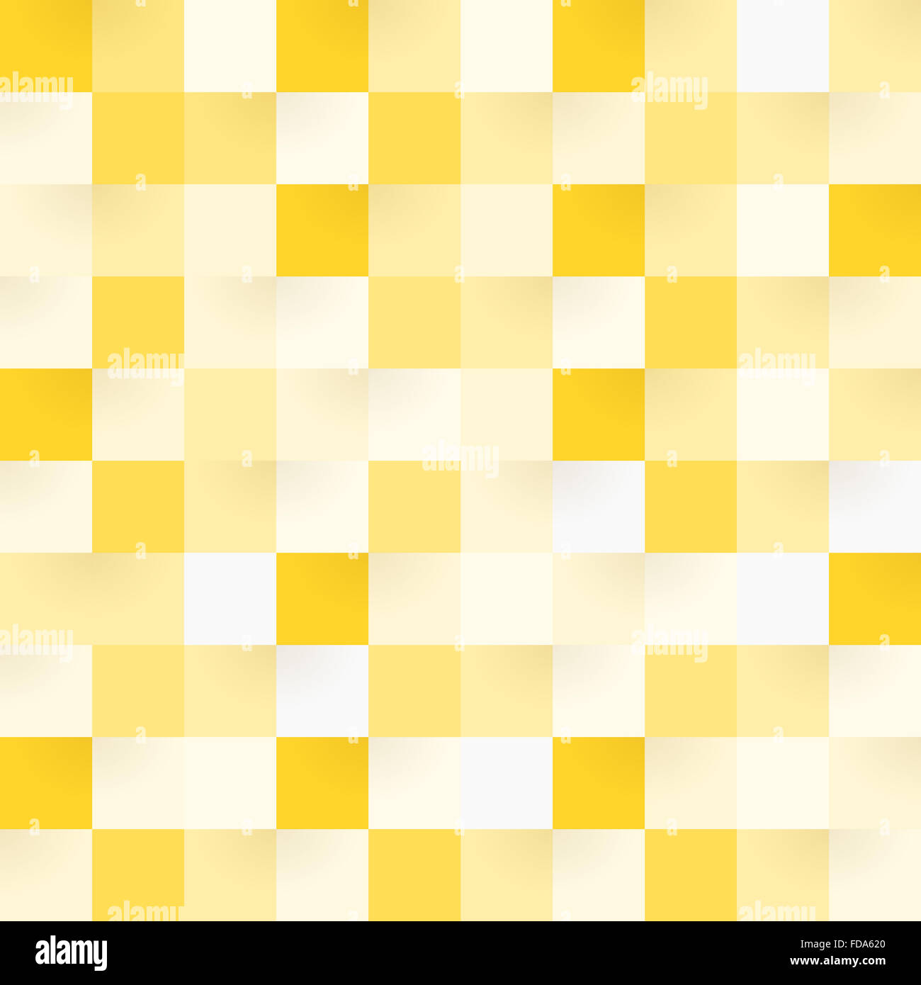 Yellow Square Pattern Stock Photo - Alamy
