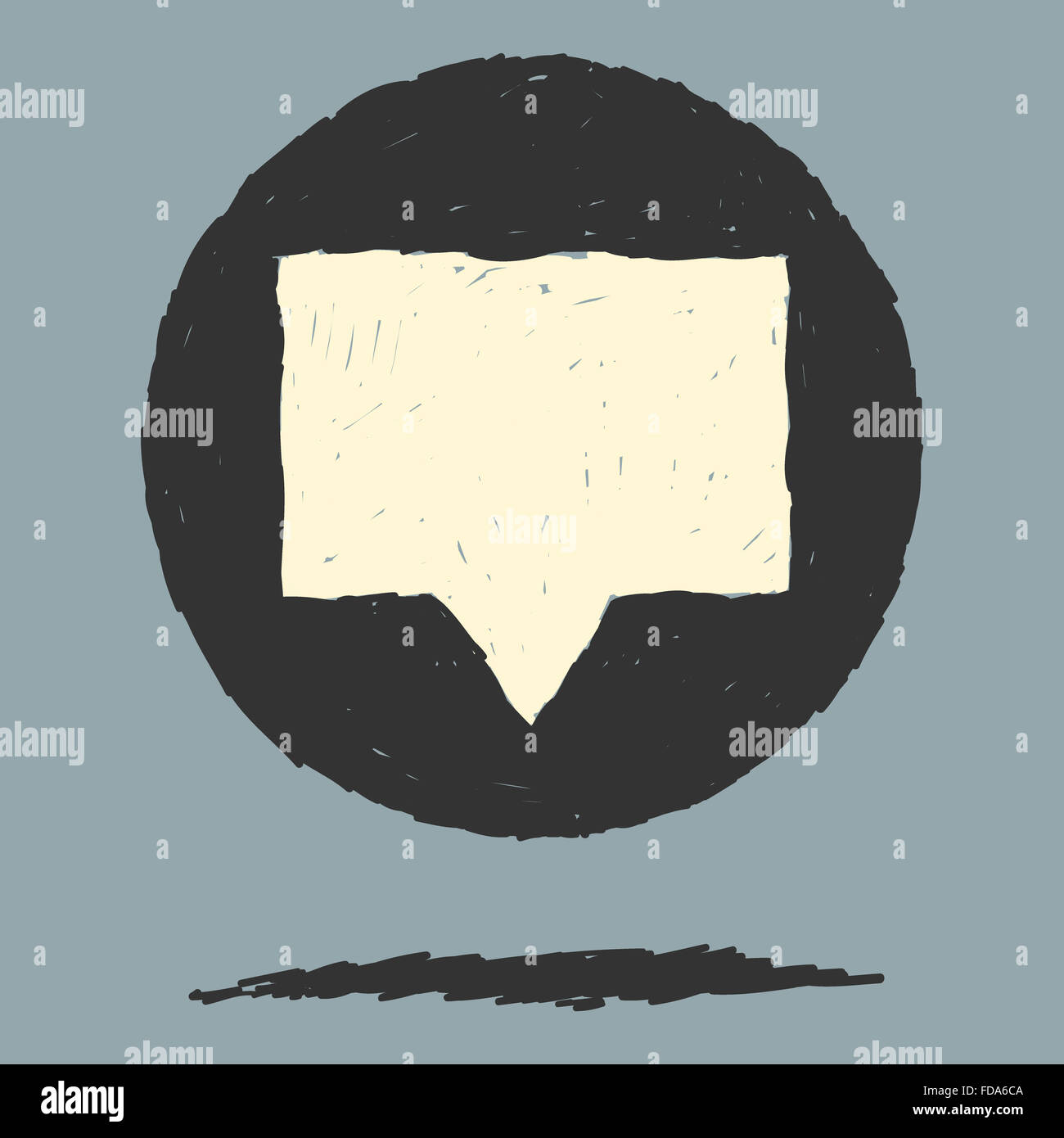 Dialog Box Illustration Stock Photo - Alamy