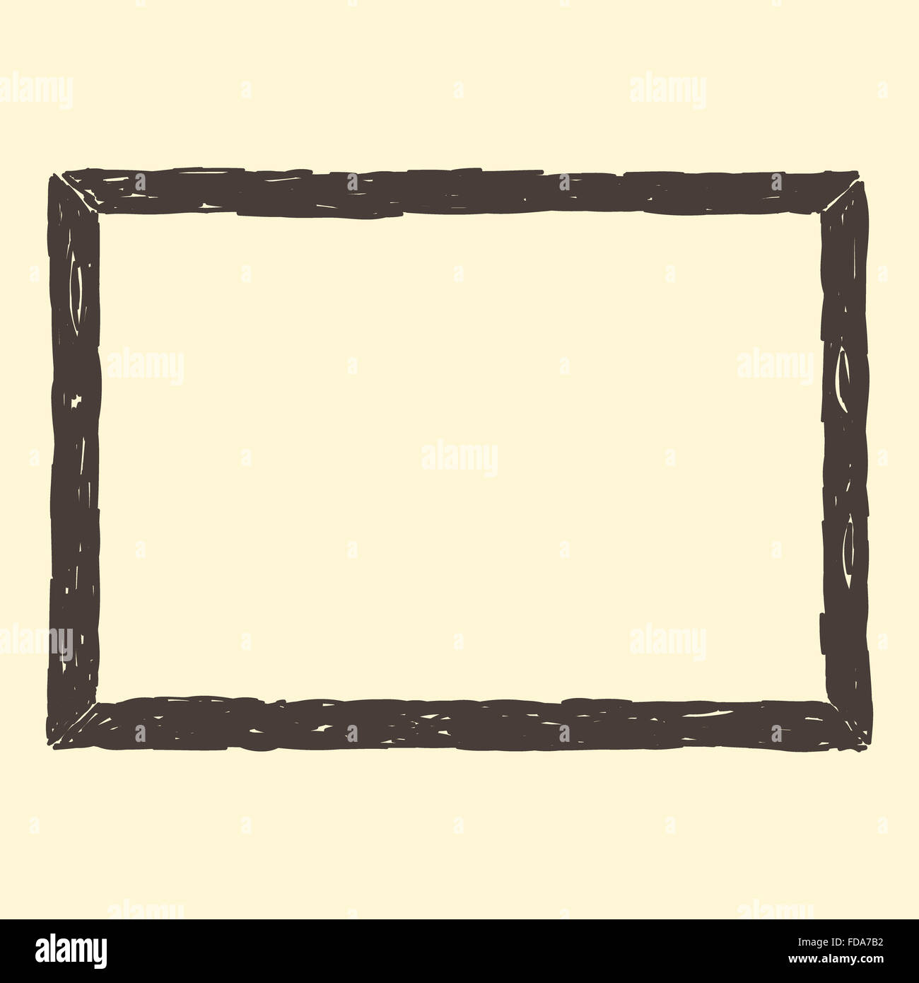 Blank artwork frame hi-res stock photography and images - Alamy