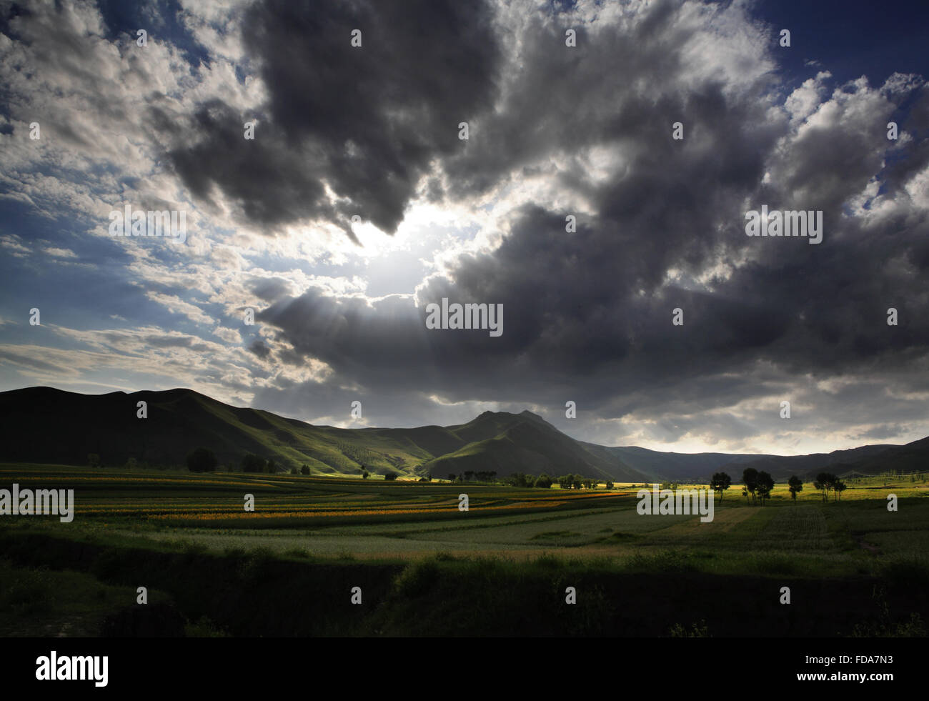 Landscape Greater Khingan Mountains Inner Mongolia Stock Photo - Alamy
