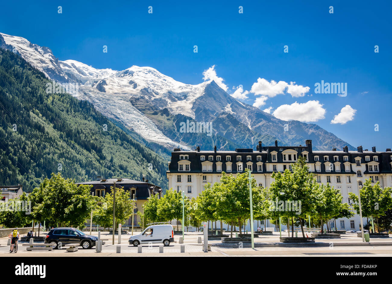 Mt Blanc And Trees High Resolution Stock Photography and Images - Alamy