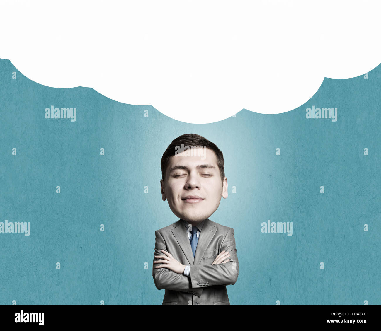 Man thinking thought bubble hi-res stock photography and images - Alamy
