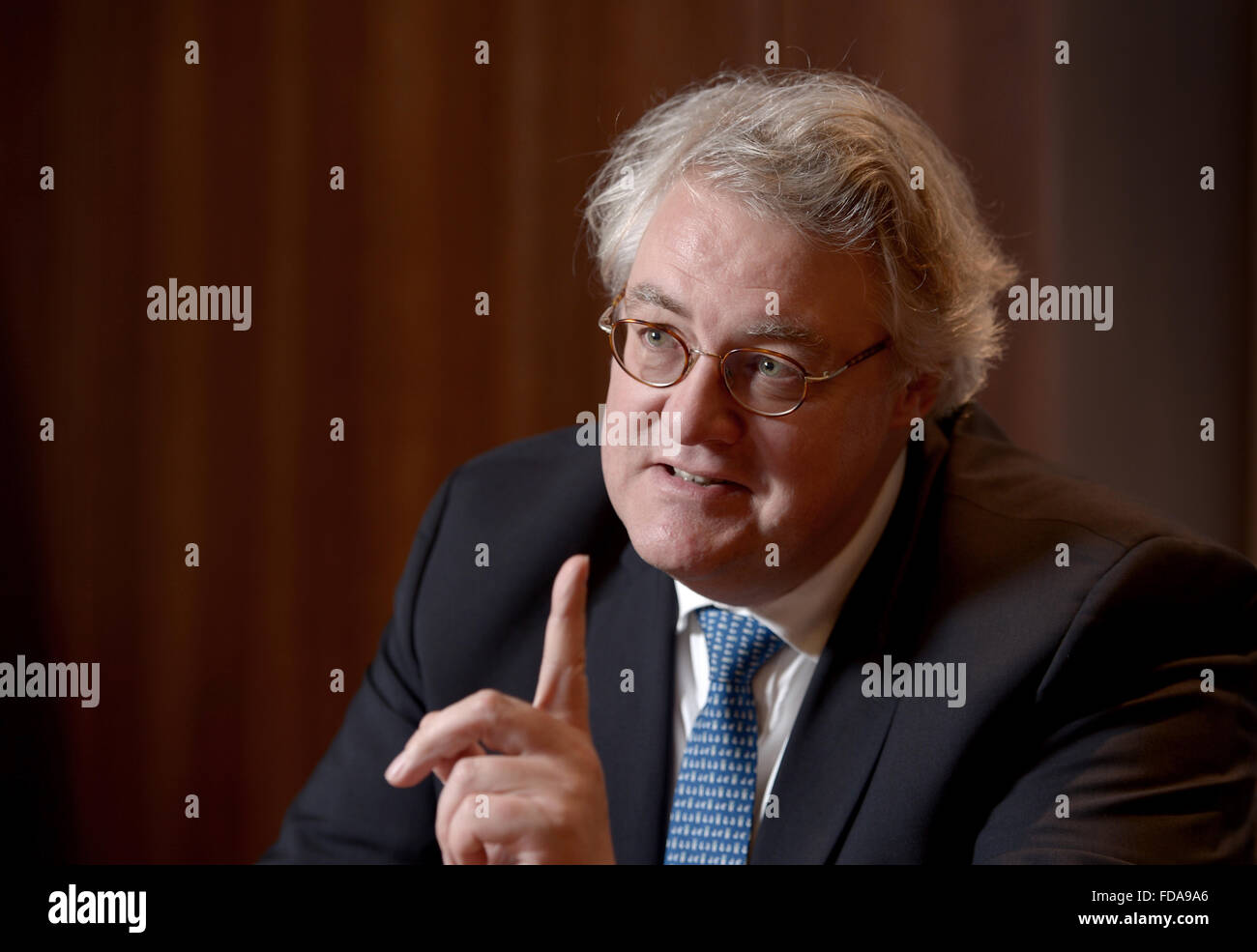 Berlin, Germany, Ulrich Stephan, chief investment strategist at ...