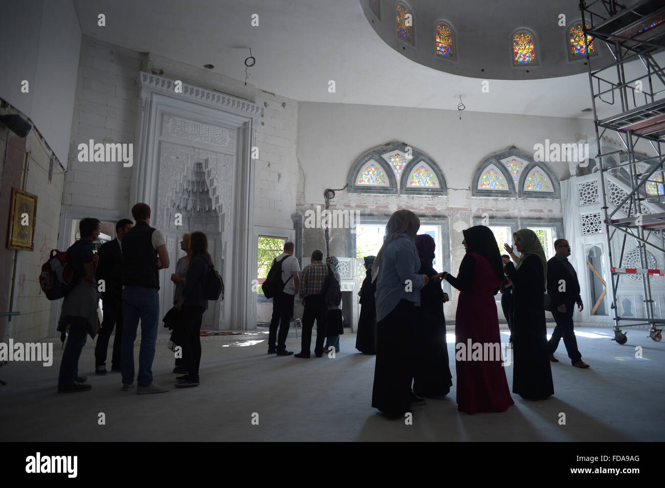 Berlin, Germany, Open Mosque Day in the Mevlana Mosque Stock Photo - Alamy