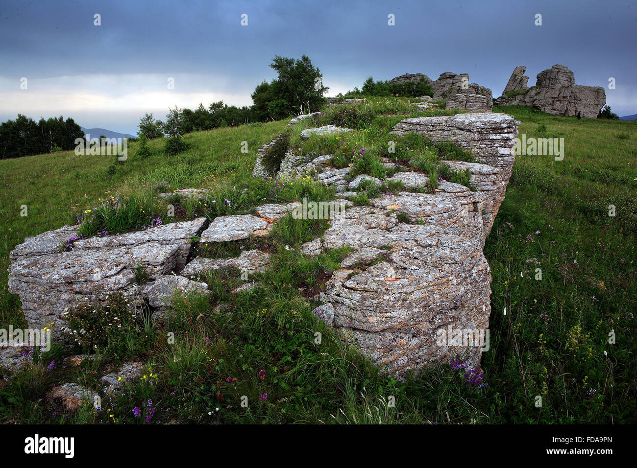 Landscape Greater Khingan Mountains Inner Mongolia Stock Photo - Alamy