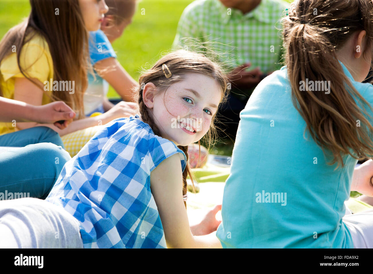 British girl school uniform 8 years hi-res stock photography and images ...