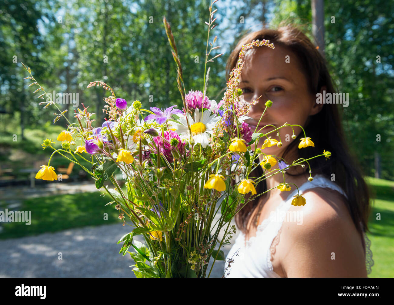 Bunch of wildflowers hi-res stock photography and images - Alamy