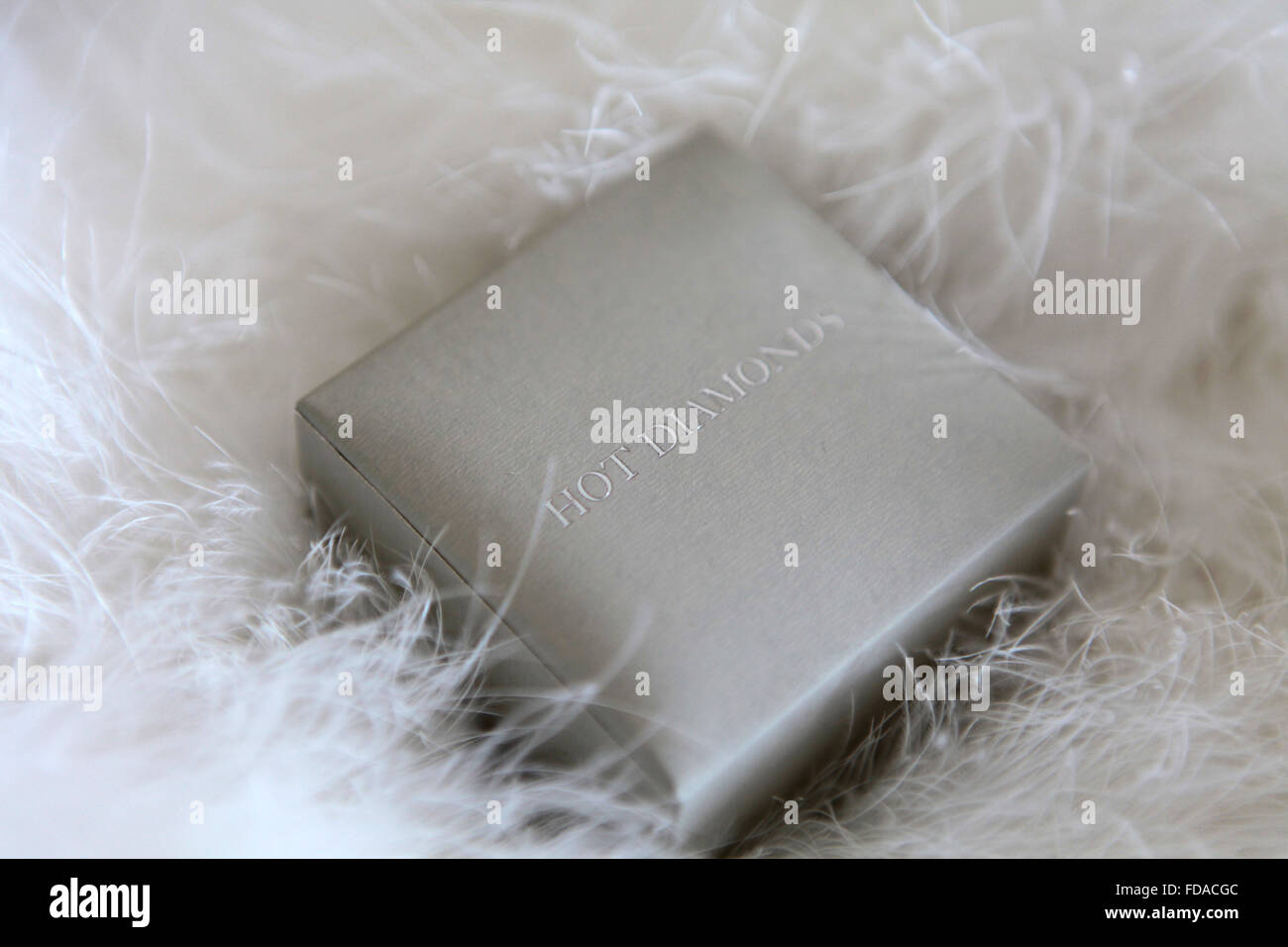 Silver ring box hi-res stock photography and images - Alamy