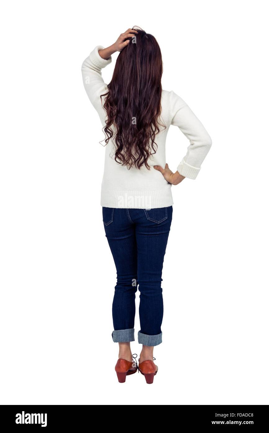 Hair rear Cut Out Stock Images & Pictures - Alamy
