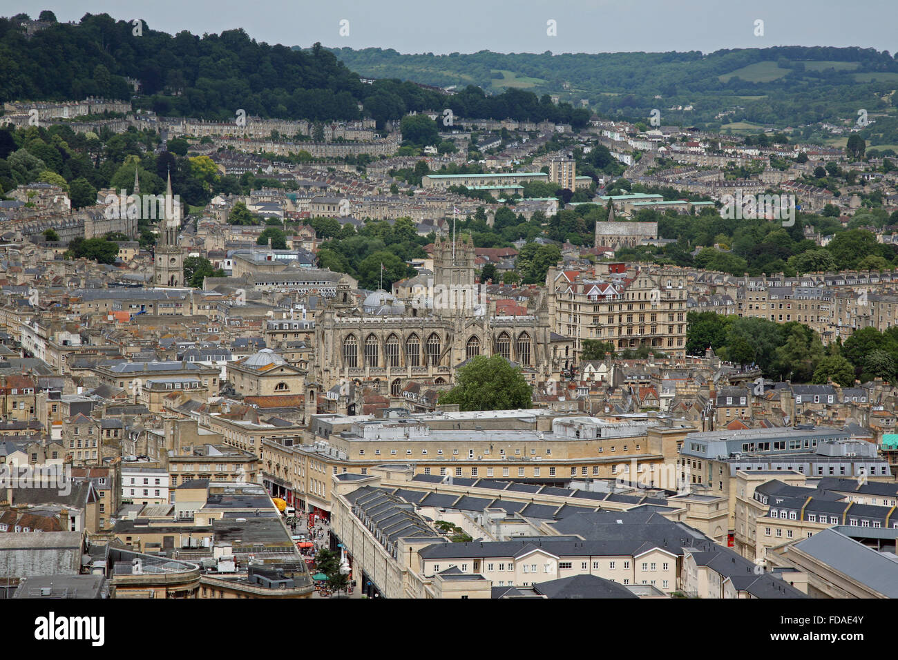 City scape view of Bath in Avon, England Stock Photo - Alamy