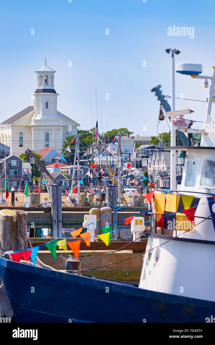 Cape Cod Provincetown port in Massachusetts USA Stock Photo - Alamy