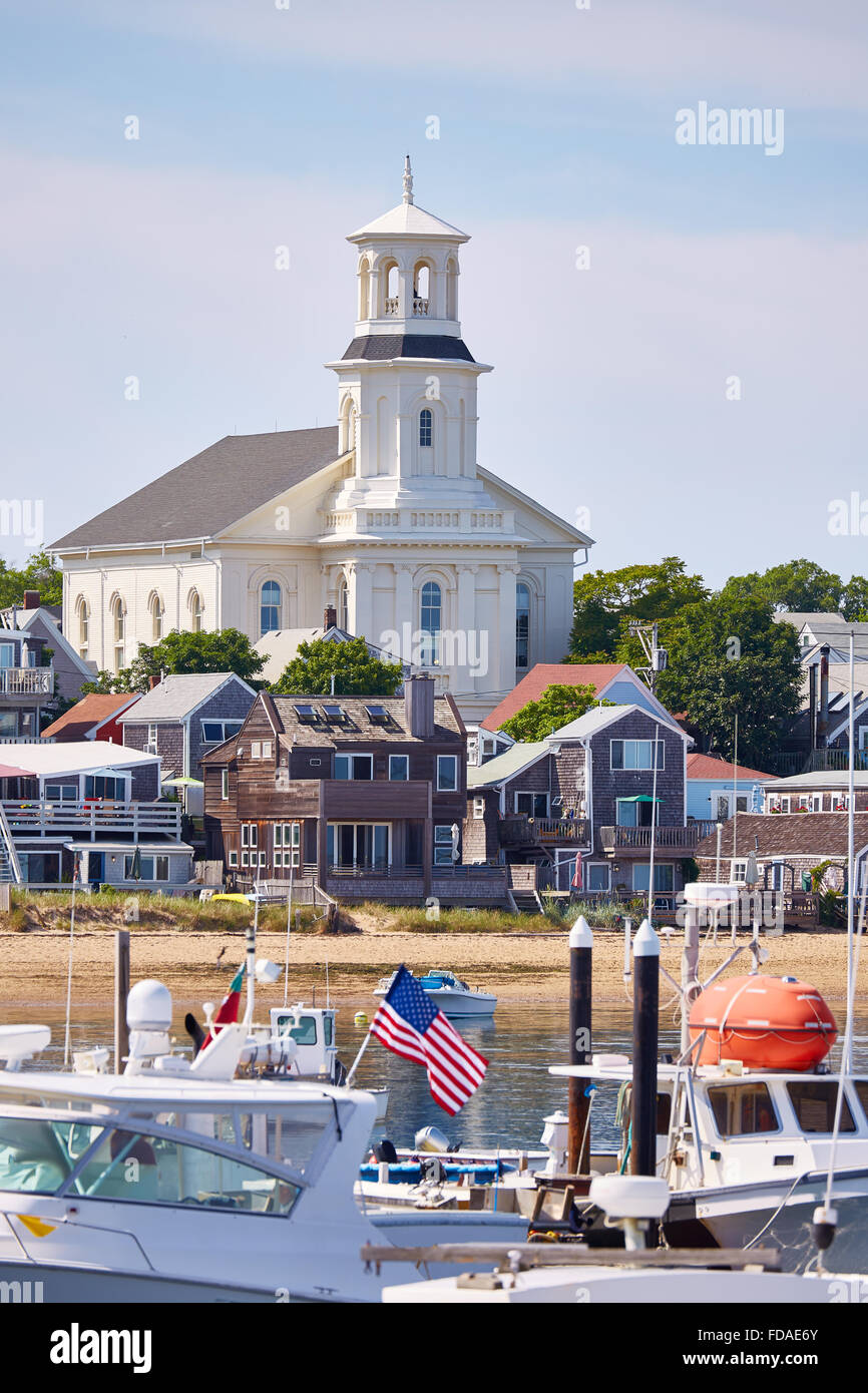 Cape cod provincetown flag hi-res stock photography and images - Alamy