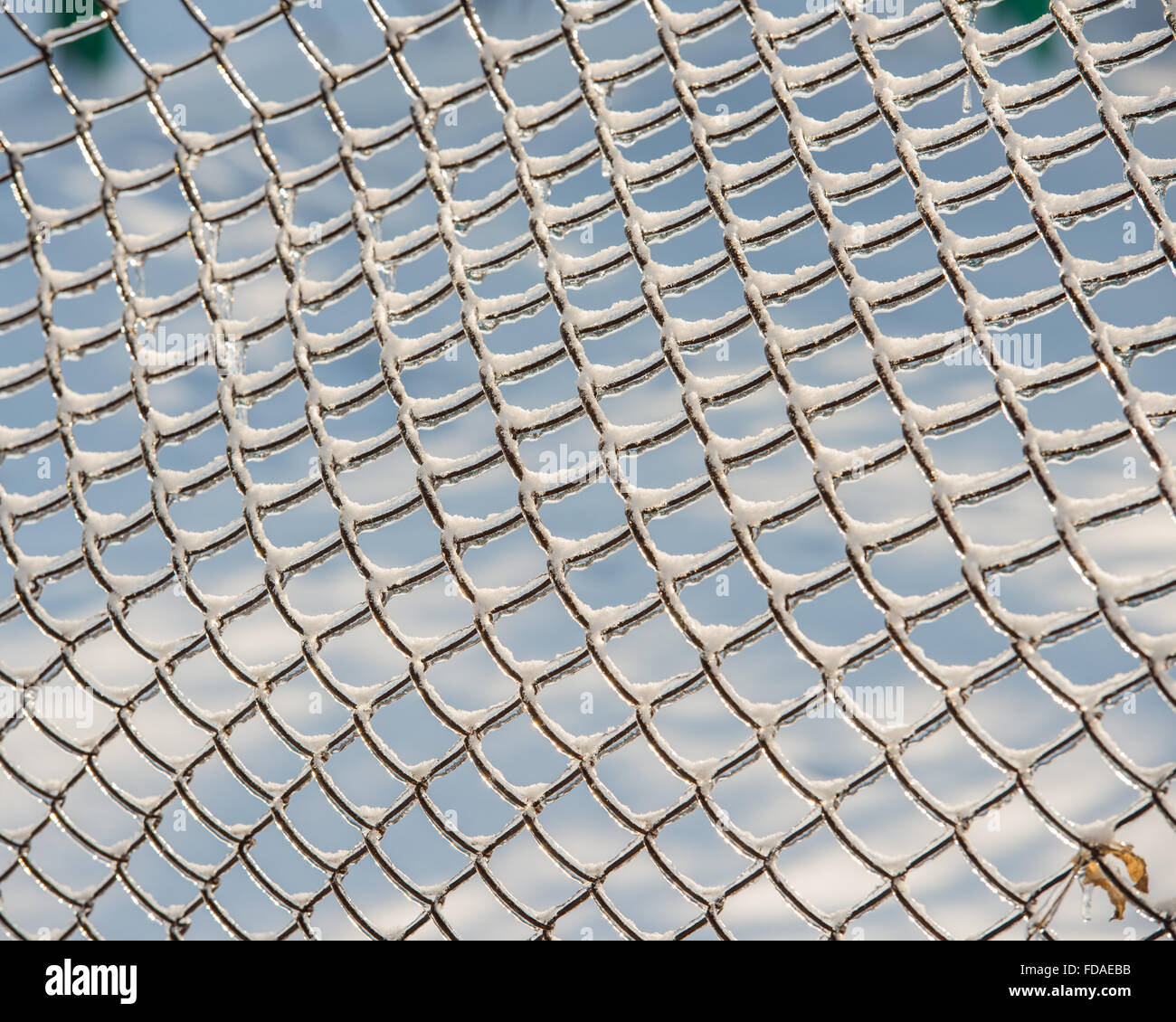 Mesh netting in snow hi-res stock photography and images - Alamy