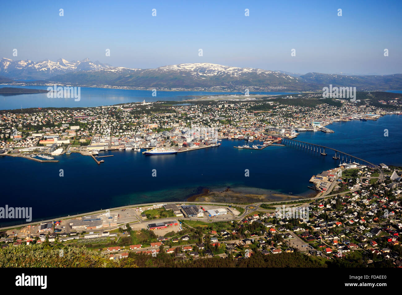 Tromso viewpoint hi-res stock photography and images - Alamy