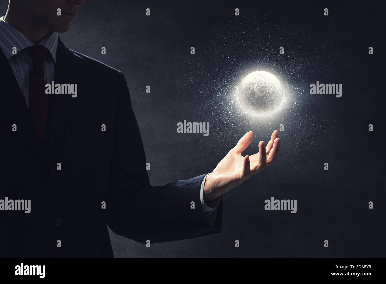 The universe in your hand hi-res stock photography and images - Alamy
