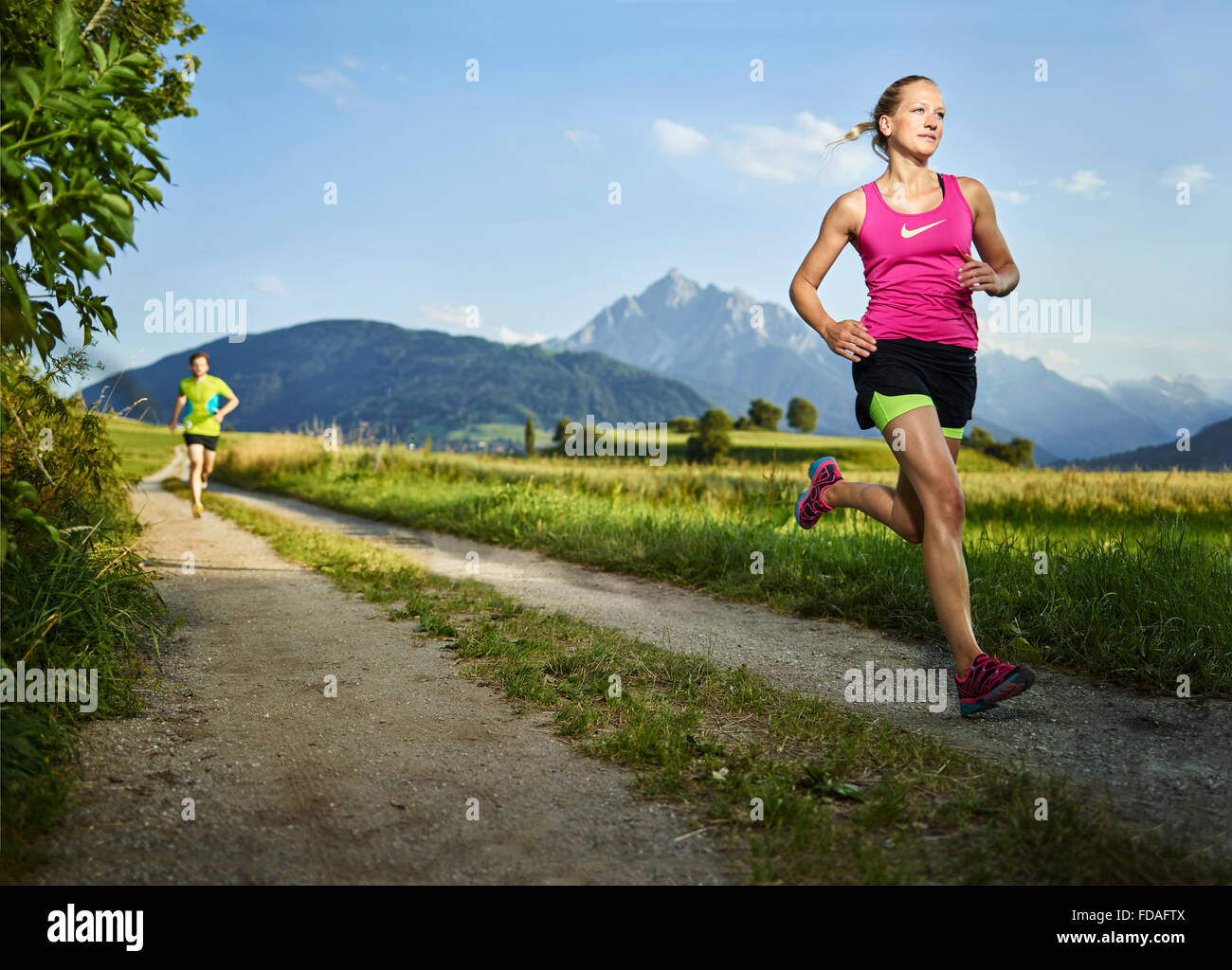 Run through the fields hi-res stock photography and images - Alamy