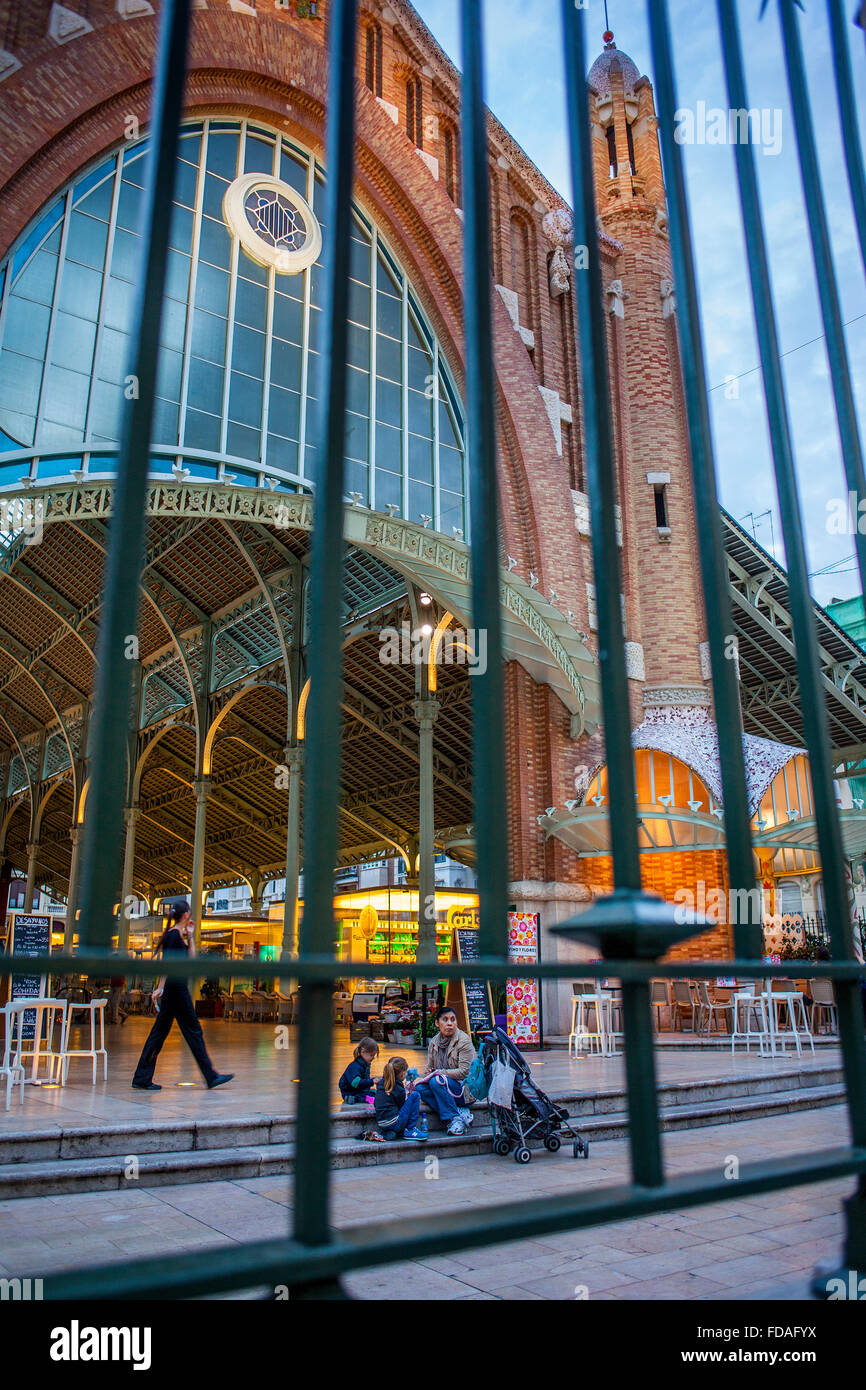 Colon Market .Valencia, Spain Stock Photo - Alamy