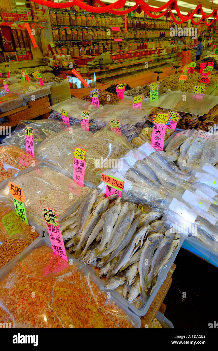 Chinatown Vancouver British Columbia Canada Asian Chinese Stock Photo ...