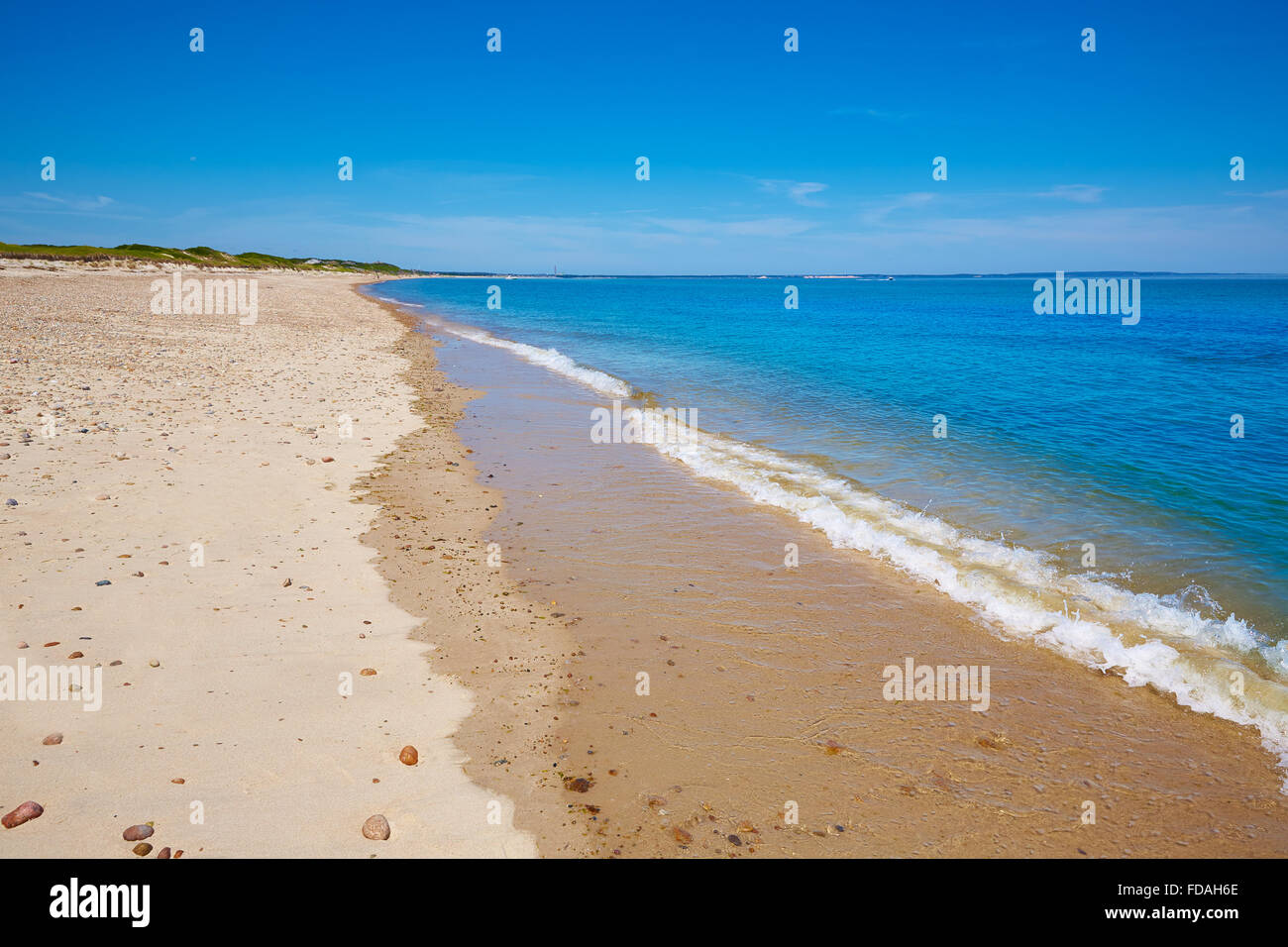 Cape Cod Sandy Neck Beach in Barnstable Massachusetts USA Stock Photo ...