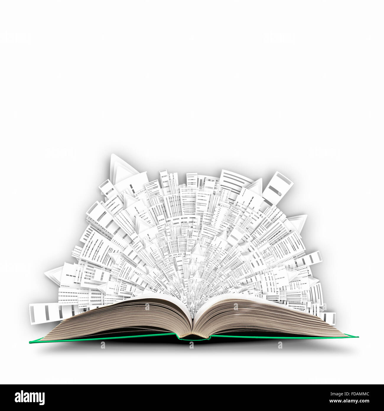 Open blueprint Cut Out Stock Images & Pictures - Alamy