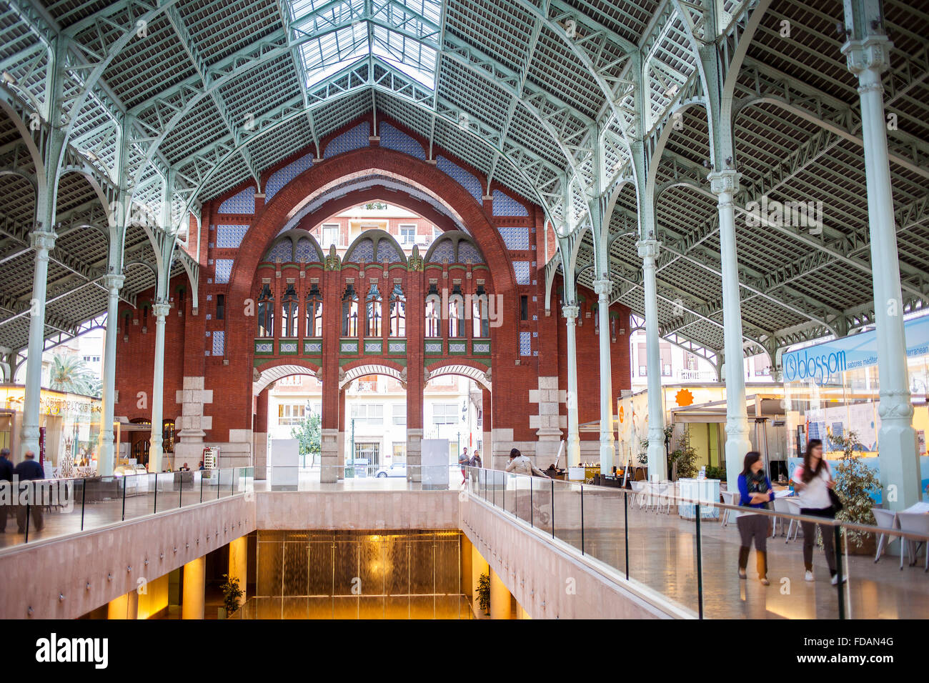 Colon Market .Valencia, Spain Stock Photo - Alamy