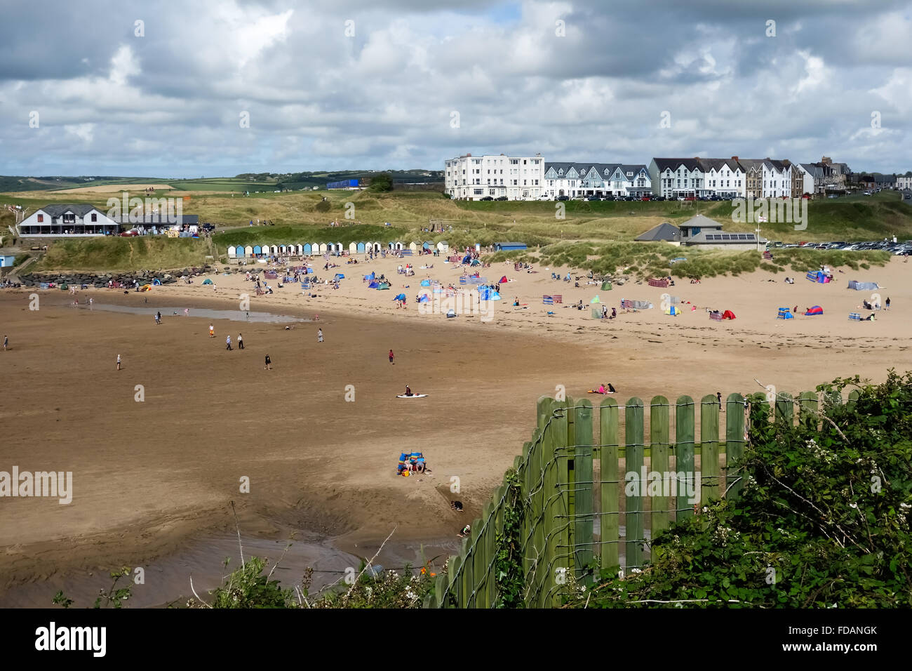 The beach at Bude Stock Photo - Alamy