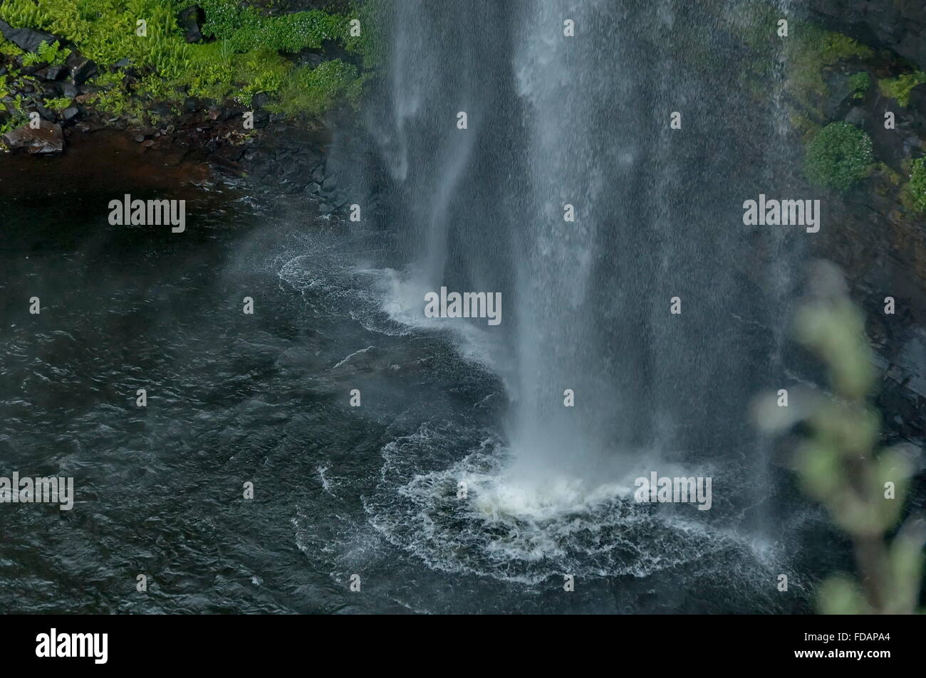 Upper part of Berlin waterfall. Blyde river, Mpumalanga, Drakensberg ...