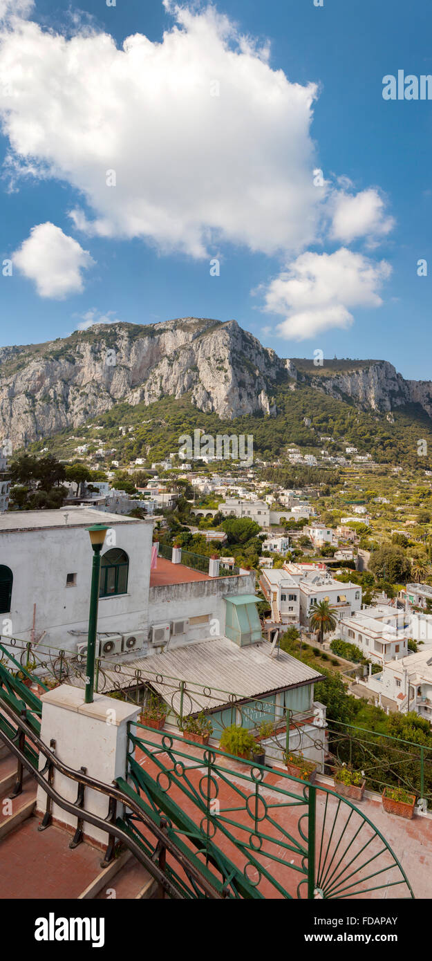 landscape, seascape, Italy, near Naples, the island of Capri, the ...