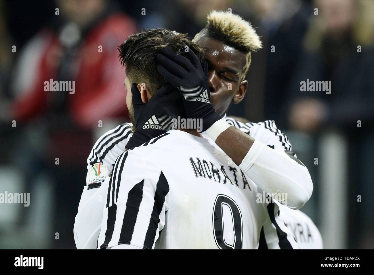 Paul pogba juventus goal hi-res stock photography and images - Alamy